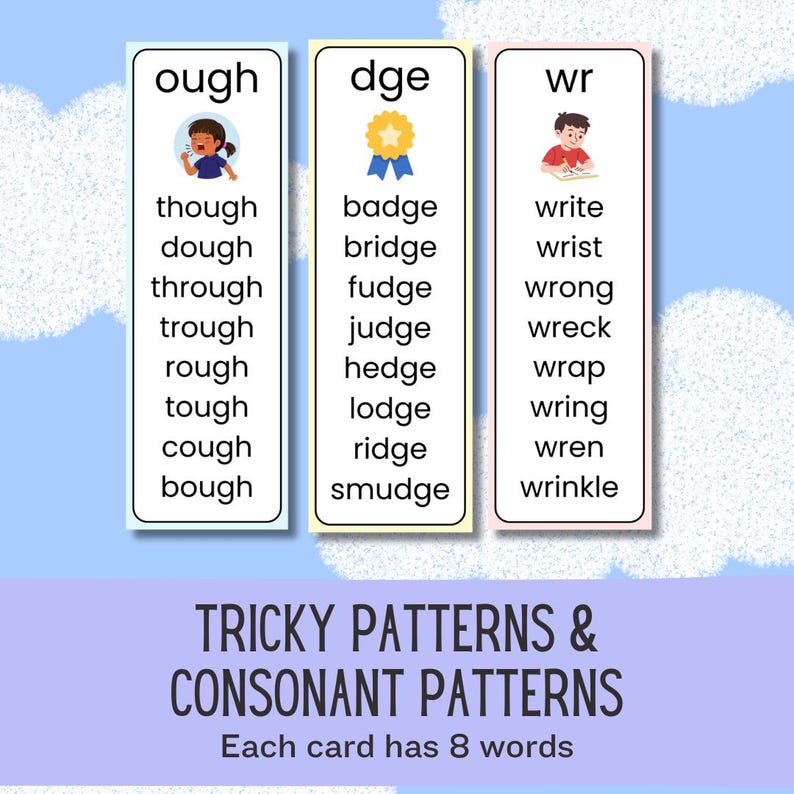 Phonics Flashcards, Vowel Teams, R-controlled, Diphthongs, Long & Short ...