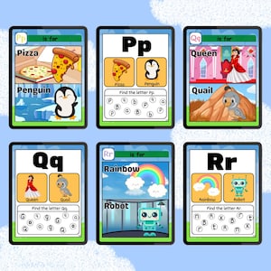 Alphabet Busy Book | A-Z Learning Activities | ABC Busy Book | Busy ...