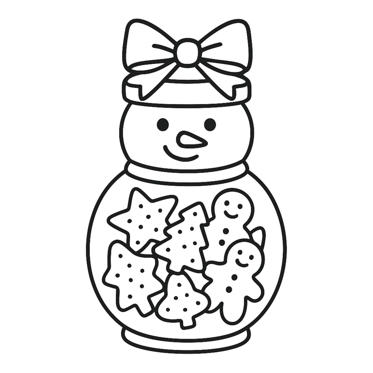 Cozy Christmas Coloring Book, Christmas Food Coloring Pages, Cozy ...