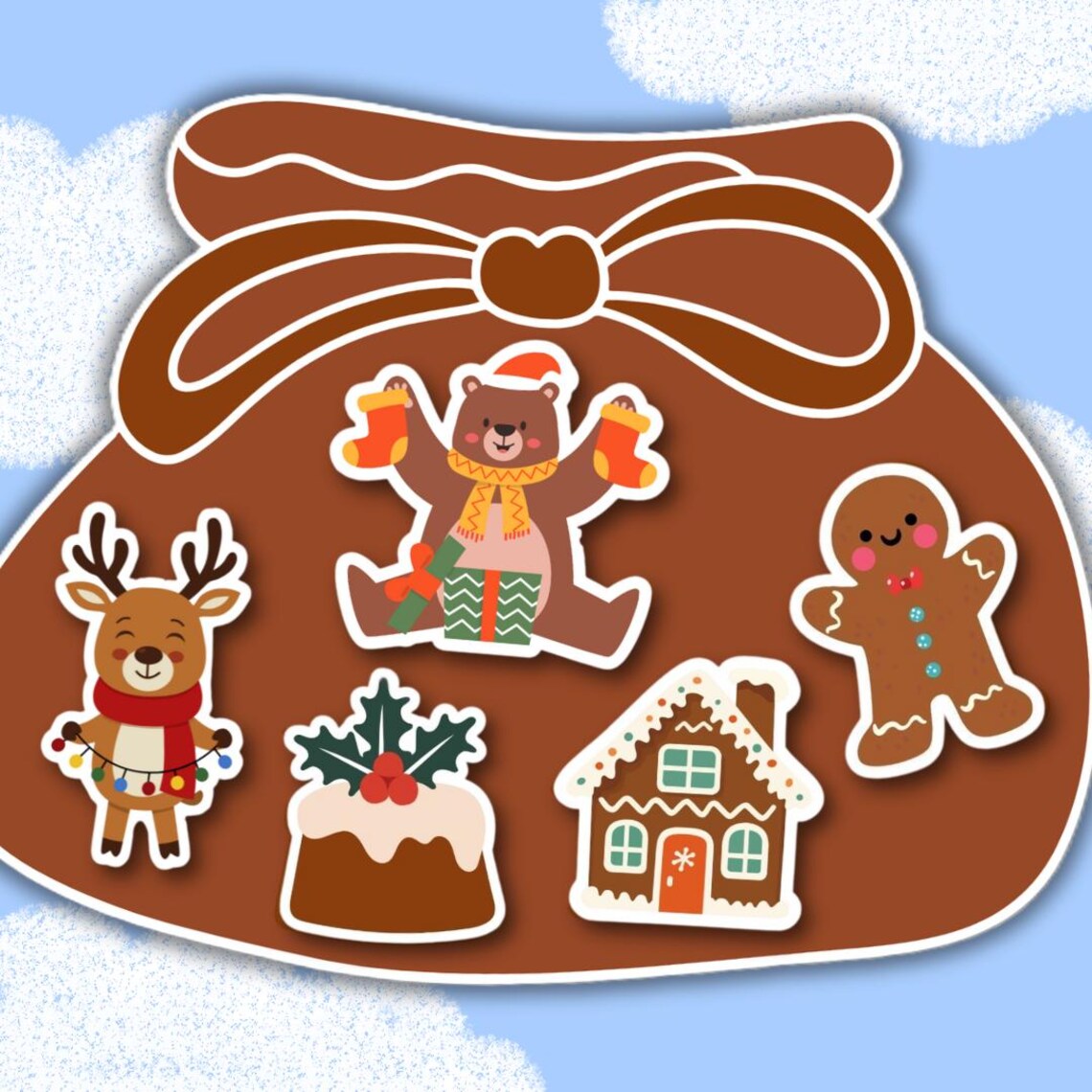 Christmas Color Matching Activity for Kids, Montessori Materials ...