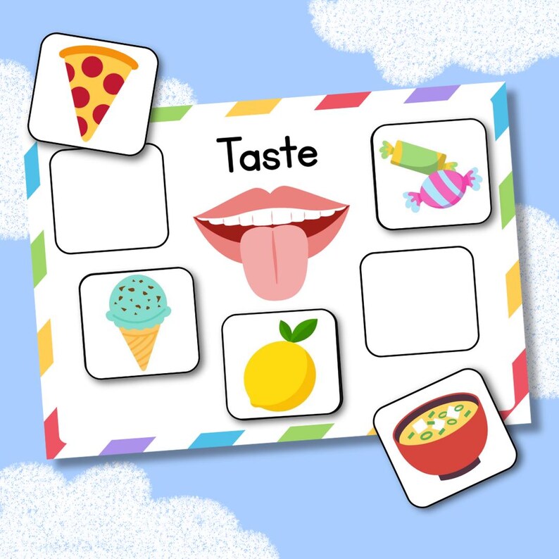 Five Senses Sorting Activity Printable, 5 Senses Sorting, Homeschool ...