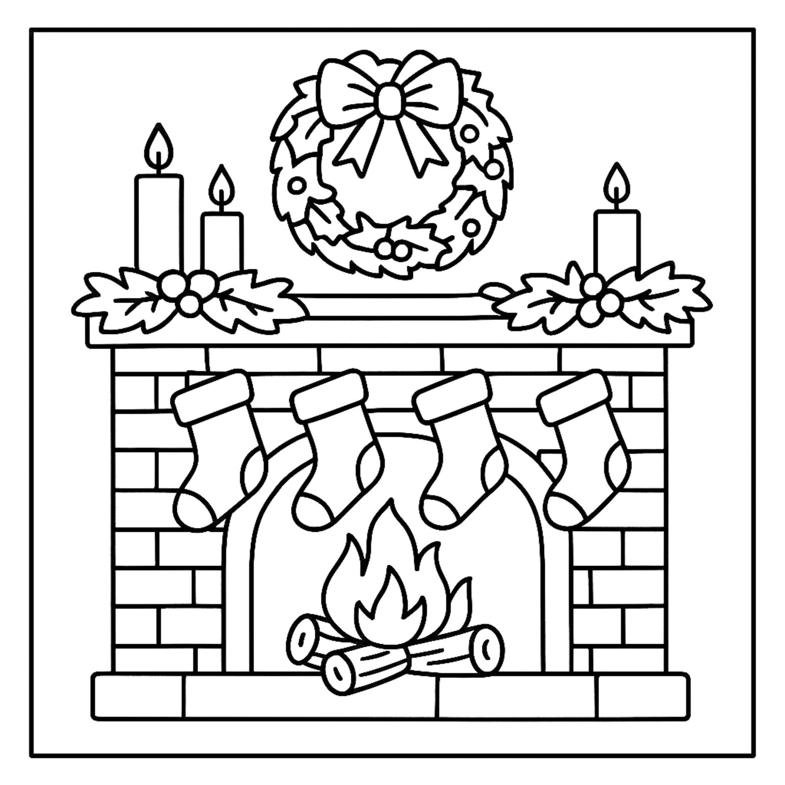 Cozy Winter Coloring Book – Relaxing Winter Illustrations, Relaxing ...