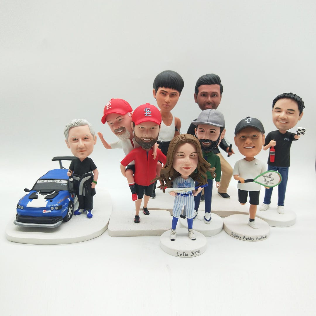 Custom Race Car Driver Bobblehead: Personalized Athlete Figurine - Etsy