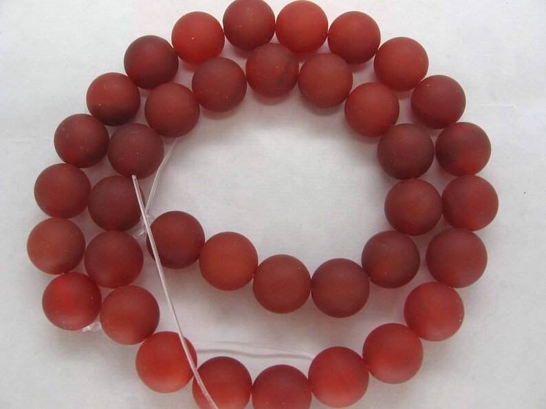 Beautiful Lace Agate Round Smooth Matte Beads 10mm - Etsy