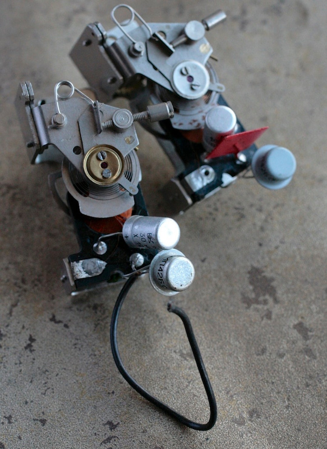 Vintage Alarm Clock Parts -- Set of 2 - Etsy