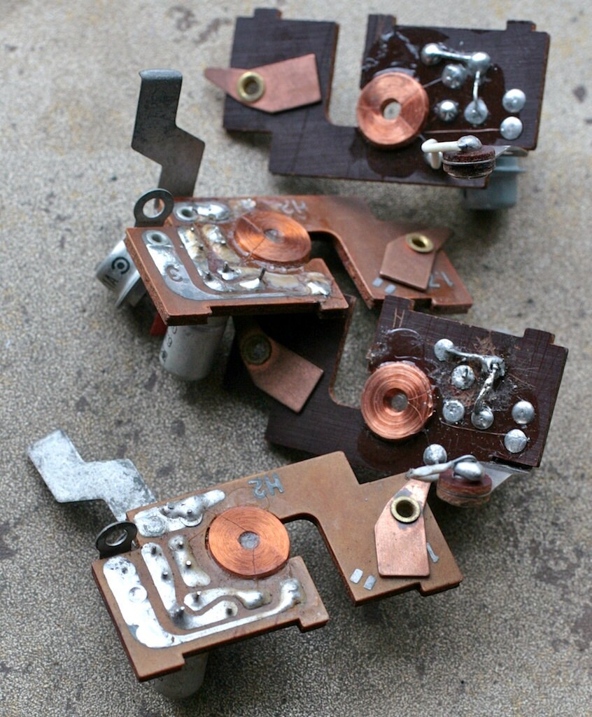 Large Vintage Clock Parts -- Set of 4 -- D12 - Etsy