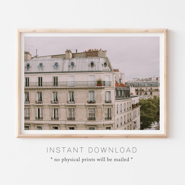 Paris Rooftops - Etsy