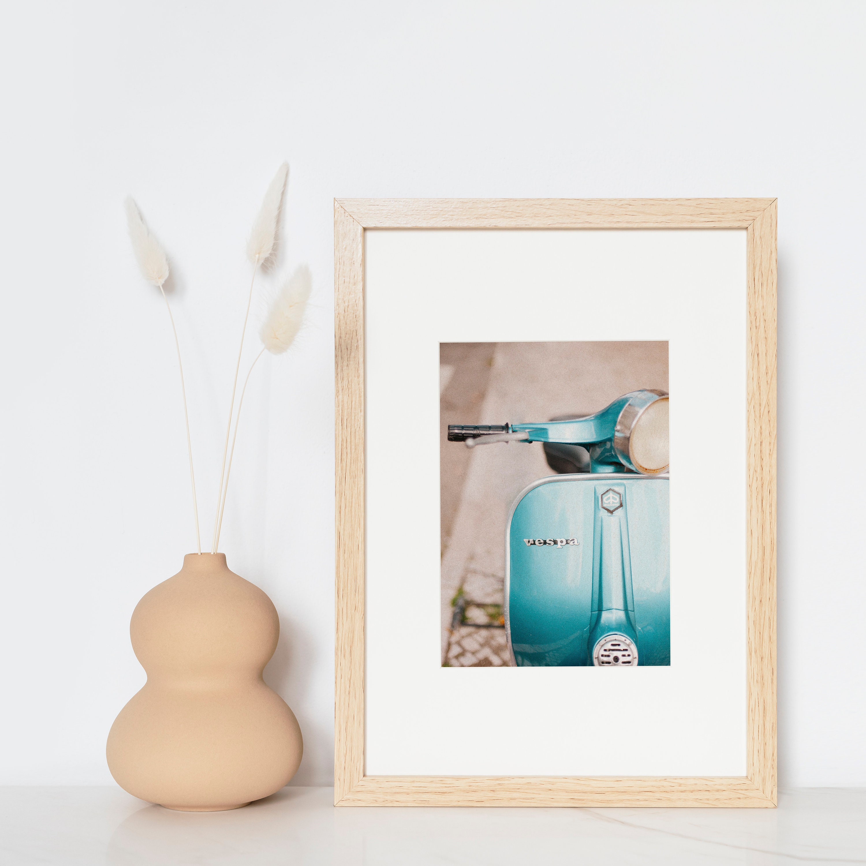 Italy Vespa, Printable Blue Vespa Photo, Blue Vintage Style Decor ...