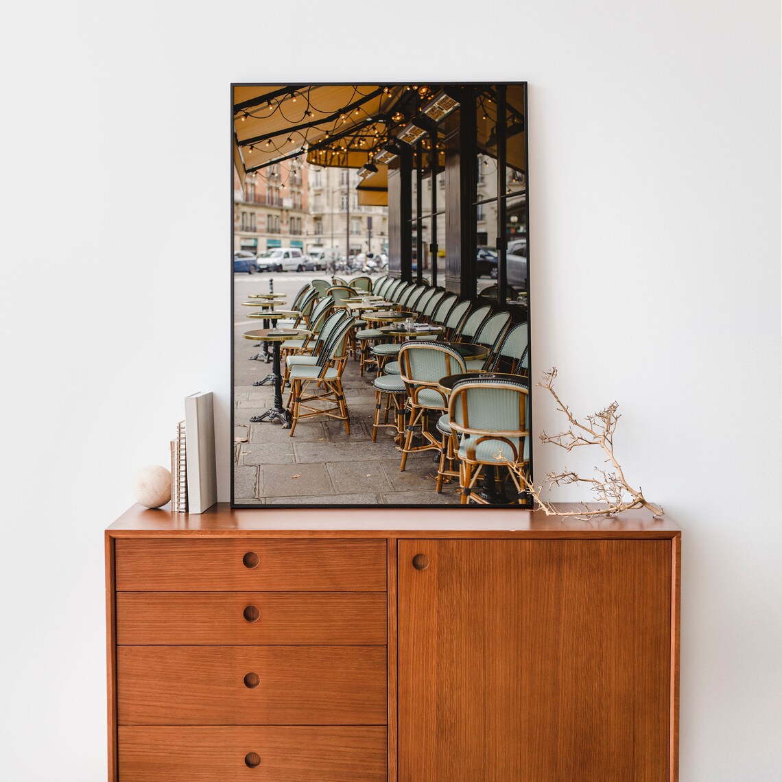 Paris Cafe Wall Art Paris Cafe Poster Downloadable Paris - Etsy