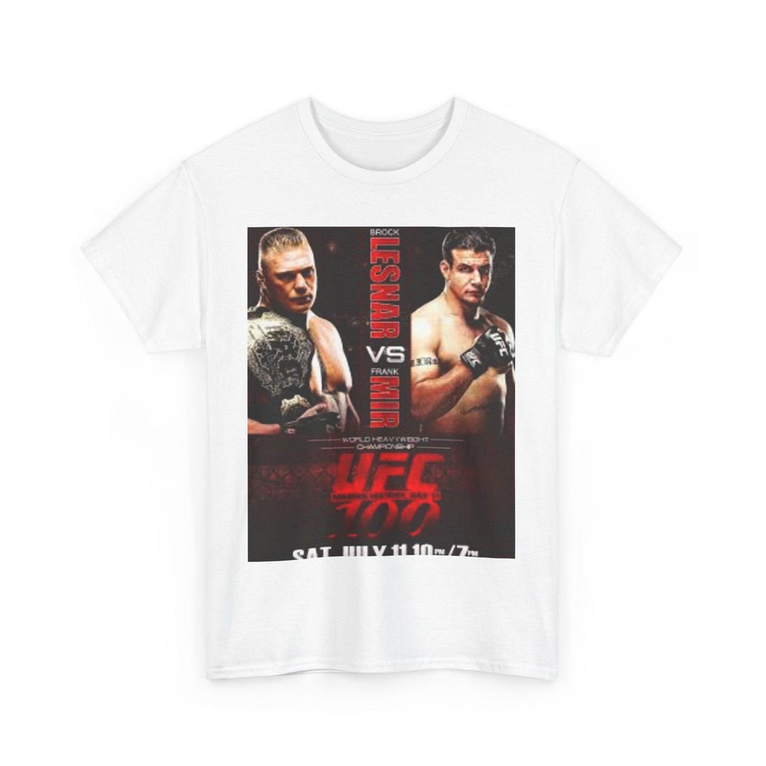 UFC Heavy Cotton Tee - Perfect for Fight Nights, Sports Fans, Gifts for ...