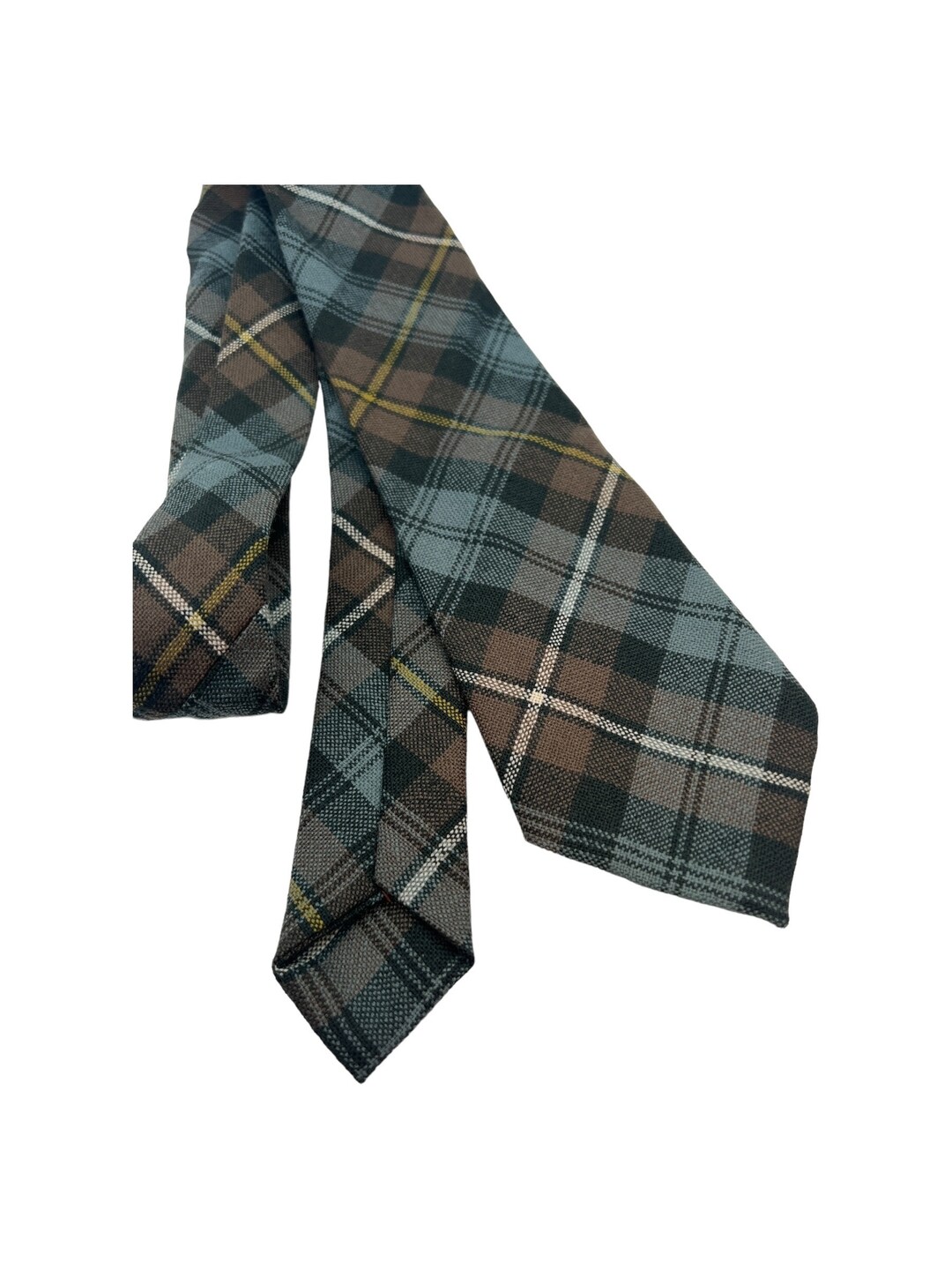 Scottish Wool Tartan Tie in Campbell of Argyll Weathered Colors - All ...