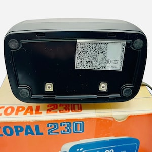 Vintage Bright Yellow Digital Alarm Clock- Copal 230- New in Sealed Box ...