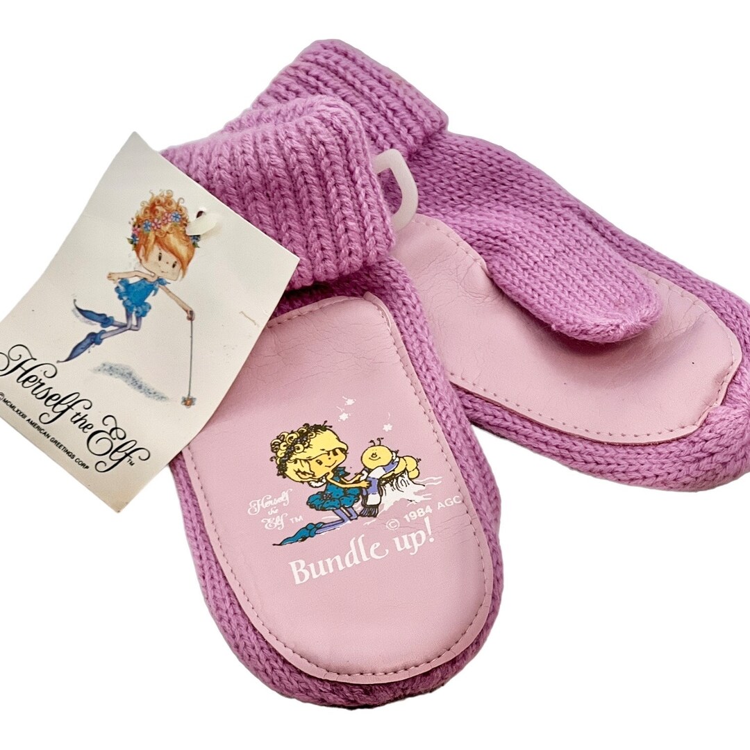Vintage Herself the Elf Mittens by Avon & American Greetings - New Old ...
