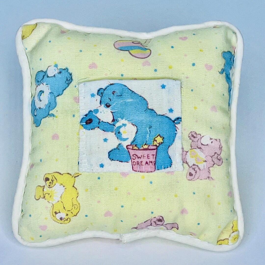 Vintage Care Bears Sweet Tooth Fairy Pillow - Nostalgic Childhood ...
