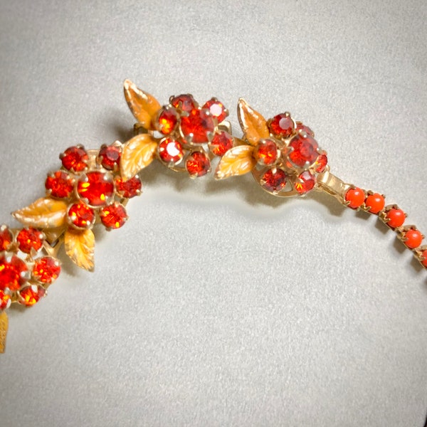 Orange Rhinestone - Etsy