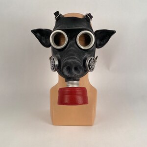Pig- Gas Mask - Etsy