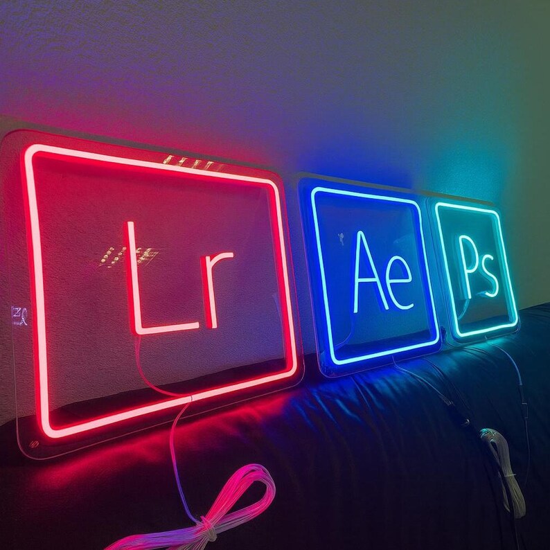 Custom LED Neon Light Sign , Neon Wall Art for Bedroom , Personalized ...