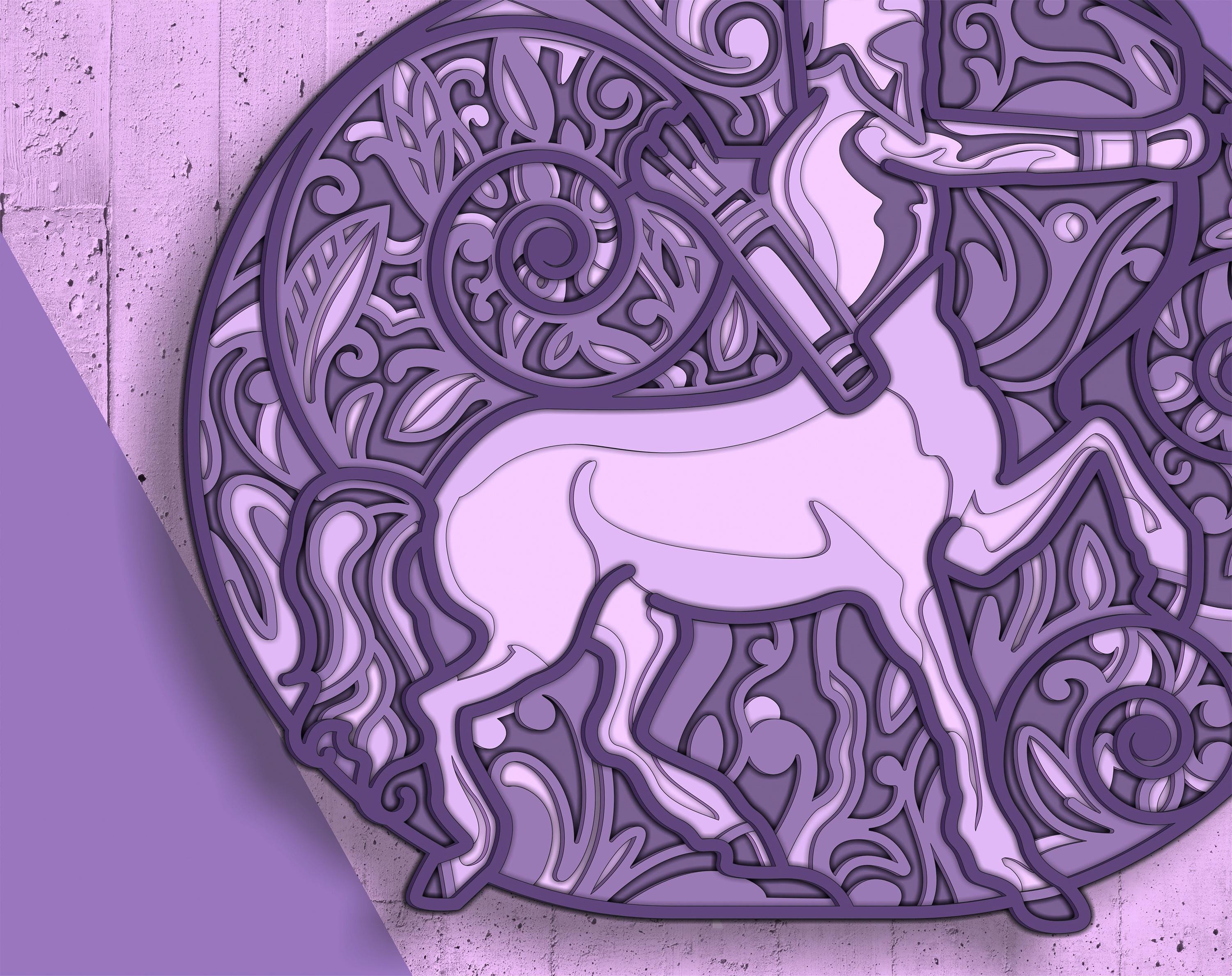 Multilayered Centaur SVG, AI, CDR Digital Files for Download, Plywood ...