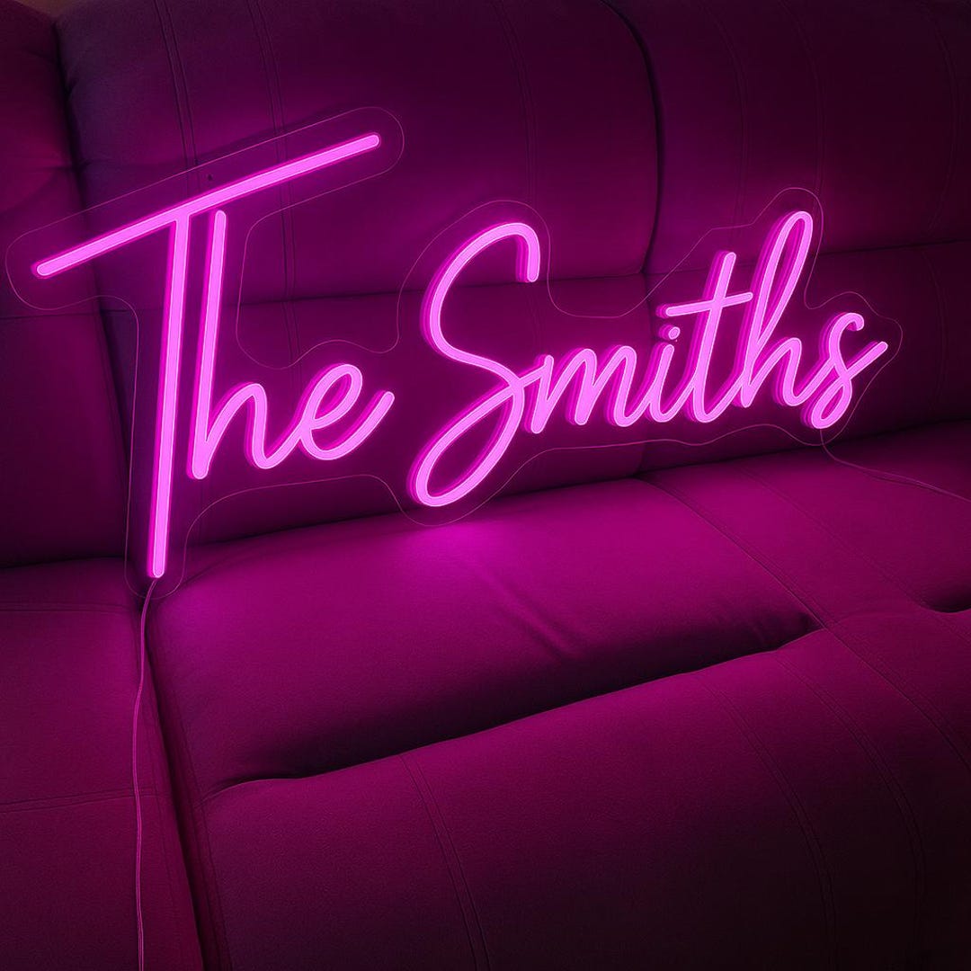 Custom Neon Signs - Led Signs - Neon Light Sign - Neon Sign Bedroom ...