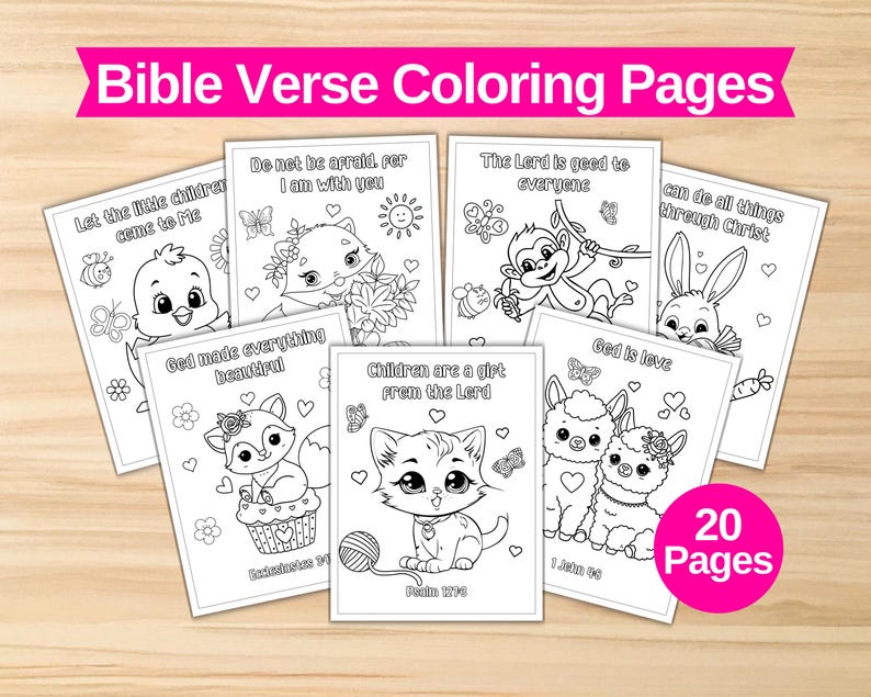 Christian Bible Printable Activity, Sunday School Coloring Pages ...