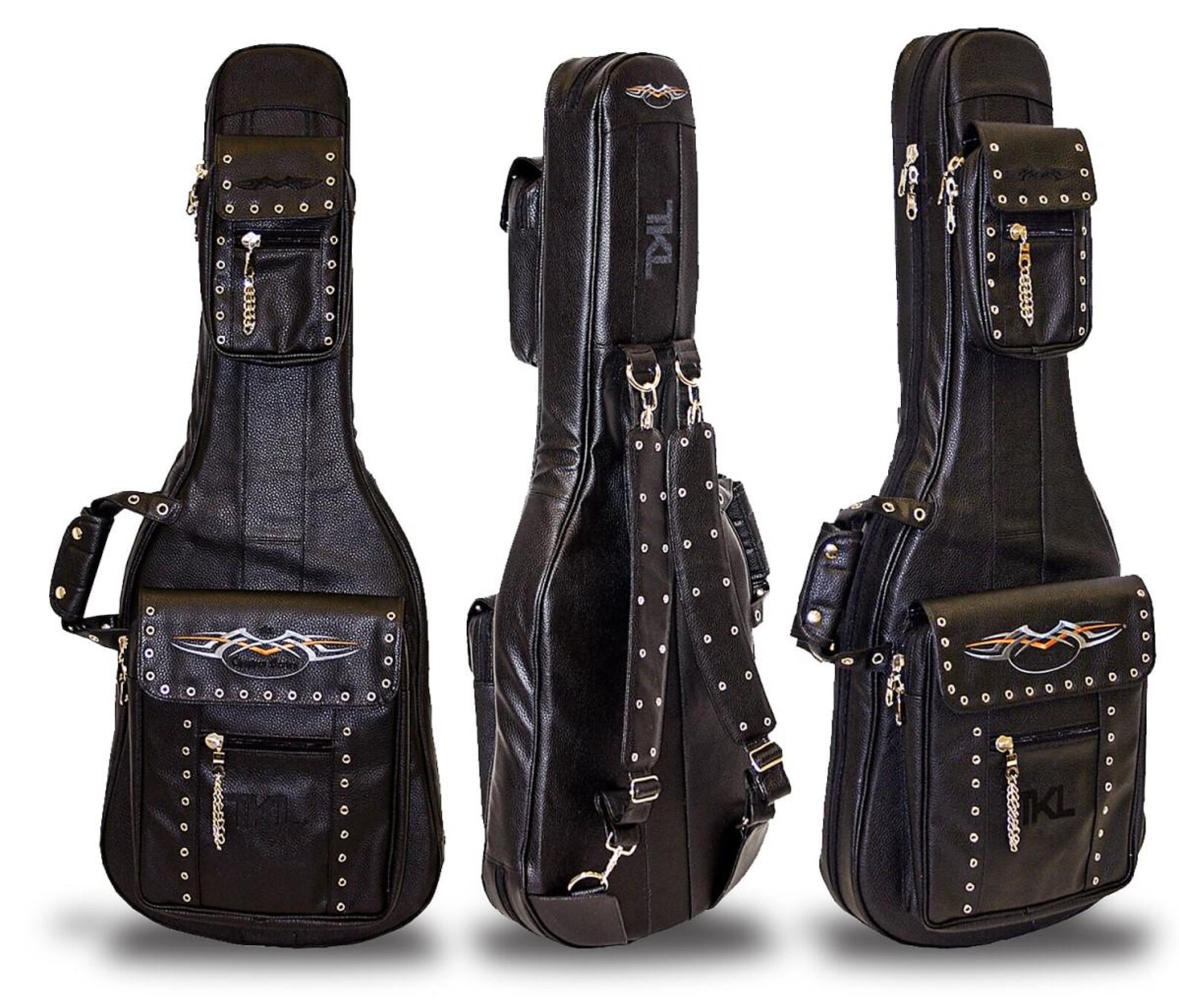 Chopper Motif Simulated Leather Dreadnought Acoustic Gig Bag - Etsy