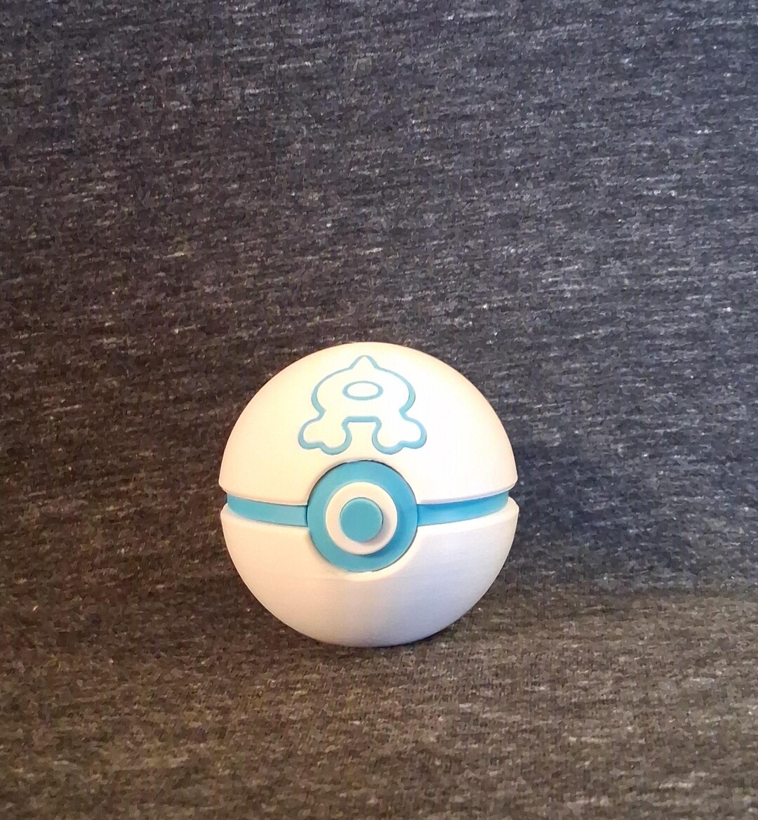 Team Aqua Ball - Inspired Pokéball - Etsy