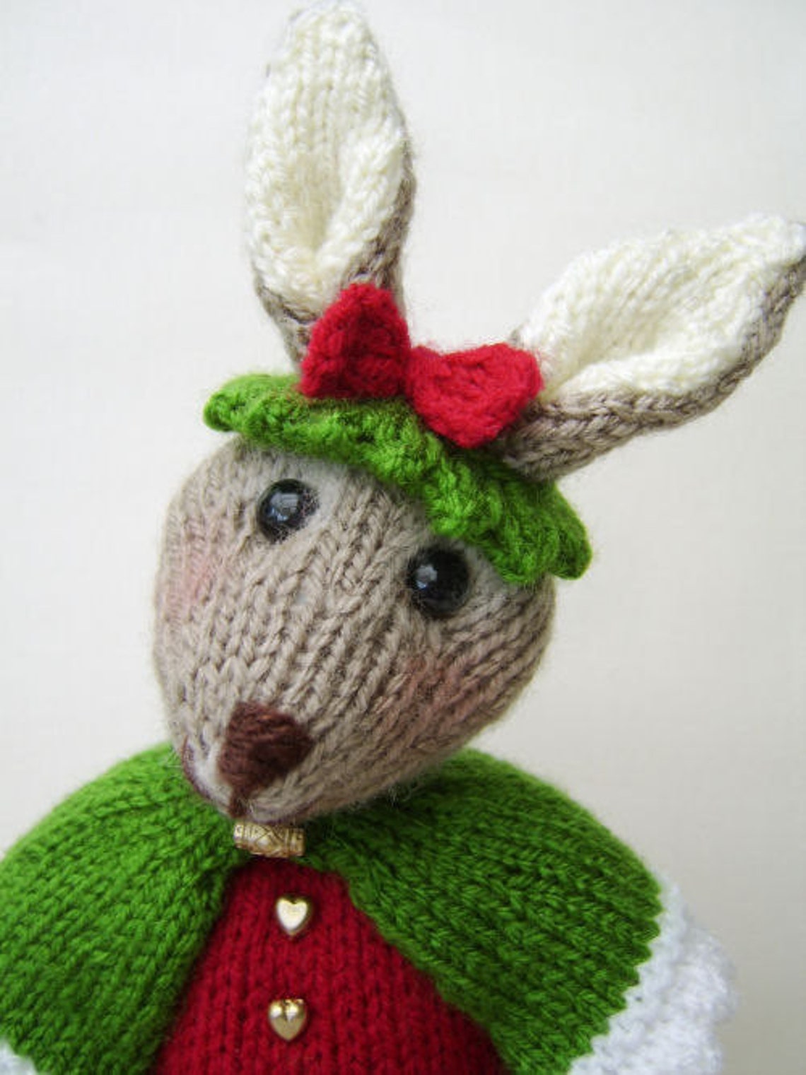 Rebecca Christmas Rabbit : Pattern Only IMMEDIATE DOWNLOAD - Etsy