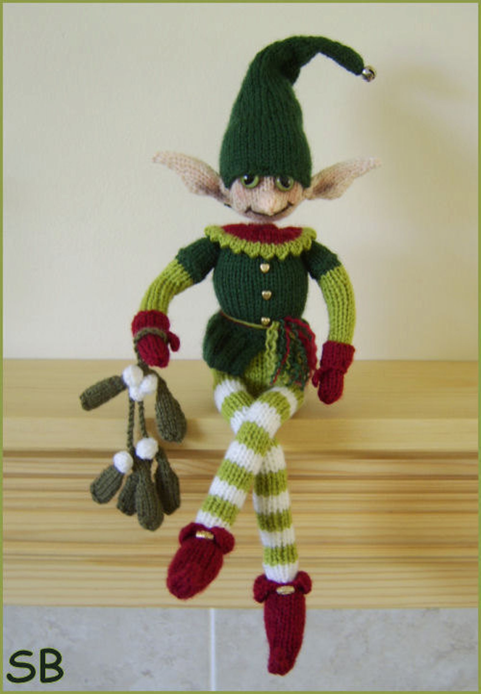 Mistletoe Elf : Pattern Only IMMEDIATE DOWNLOAD - Etsy Australia