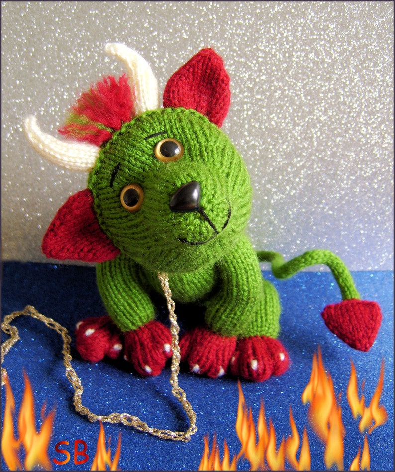 Pet Demon : Pattern Only IMMEDIATE DOWNLOAD - Etsy