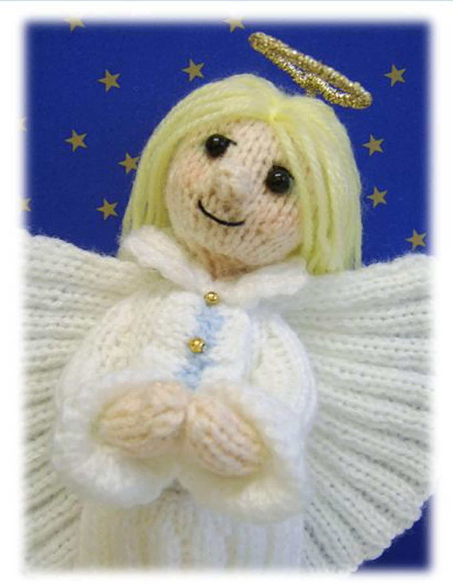 Angelica Christmas Angel Knitting Pattern Only IMMEDIATE PDF - Etsy