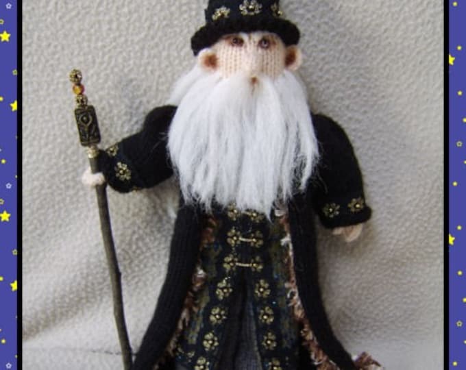 Twigstaff the Wizard 14 Inches High : Pattern Only IMMEDIATE DOWNLOAD ...