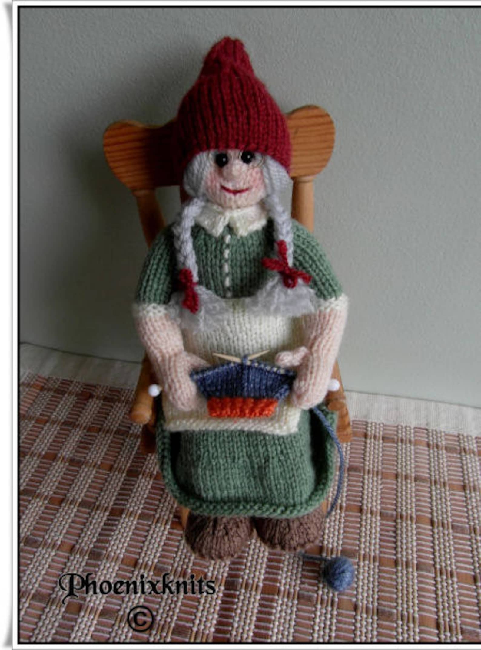 Willow the WIP Gnome Knitting Pattern Pattern Only IMMEDIATE | Etsy