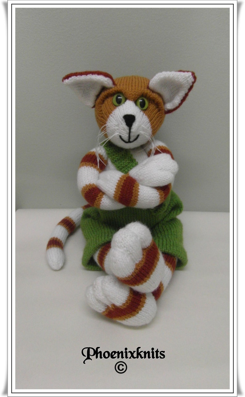 Findus the Cat 18 Inches of Cuddly Fun Pattern Only IMMEDIATE | Etsy