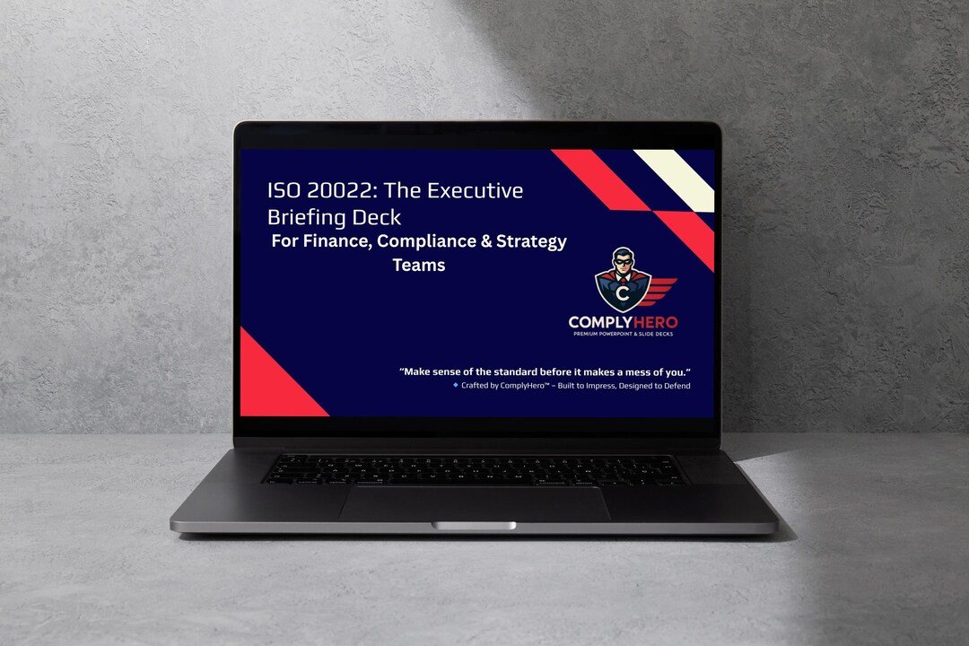 ISO 20022 Explained – Executive Powerpoint Deck for Financial ...