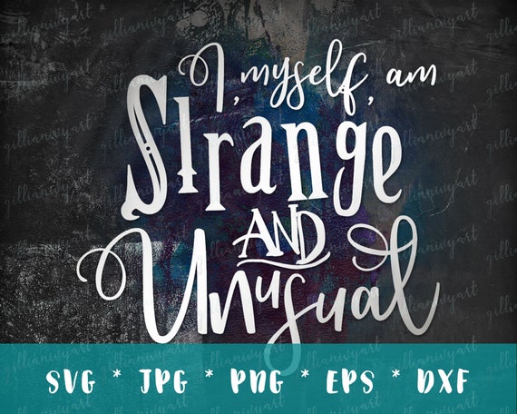 Strange and Unusual SVG Bundle — Mix'd Juxt