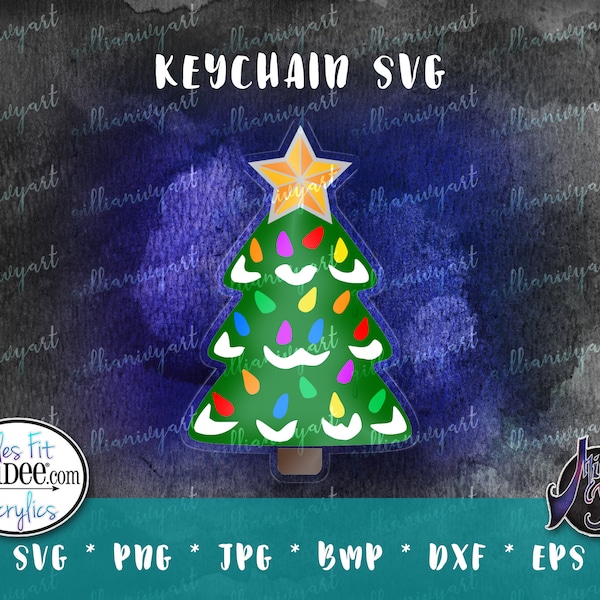 Tree Keychain - Etsy