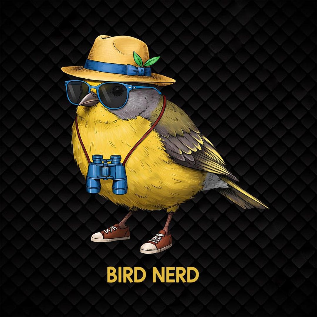 Bird Nerd Funny Bird Watching Birding Bird Lover Watcher - Etsy