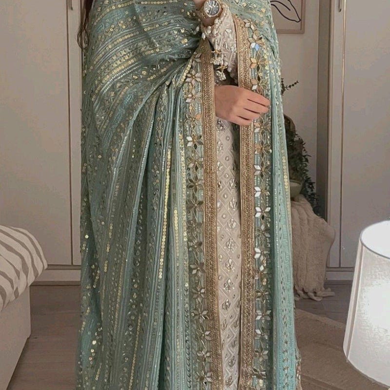 Mirror Dress Pakistani - Etsy