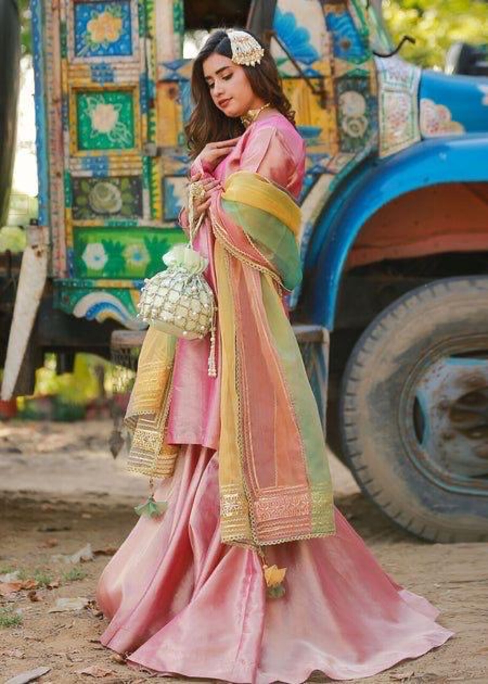Lava Silk| Garara Pant| Short Shirt With Organza Dupatta|elegant ...