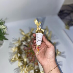 Traditional Desi Wedding Favors - Fennel Saunf Cones for Dholki Gifts ...