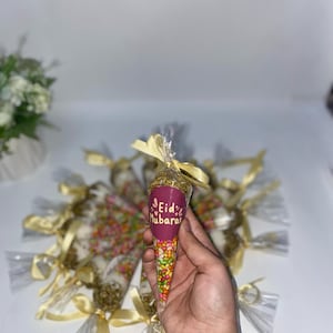 Traditional Desi Wedding Favors - Fennel Saunf Cones for Dholki Gifts ...
