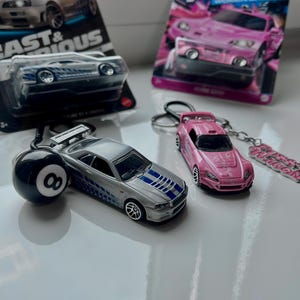 Couple Hot Wheels Keychain From Fast&furious - Etsy