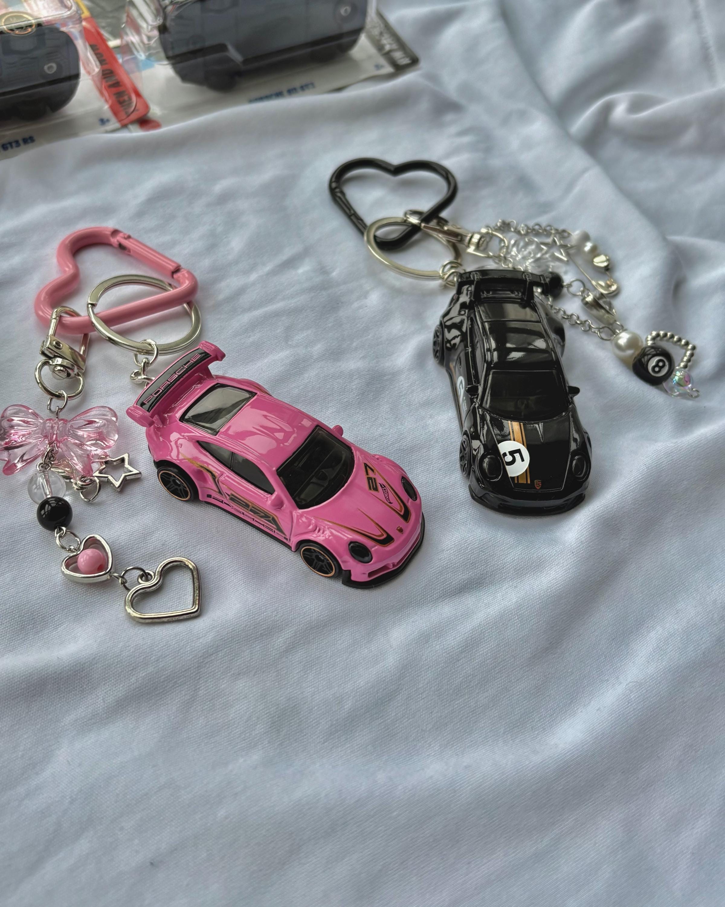 Couple Hot Wheels Porsche 911 Gt3 Keychains - Etsy