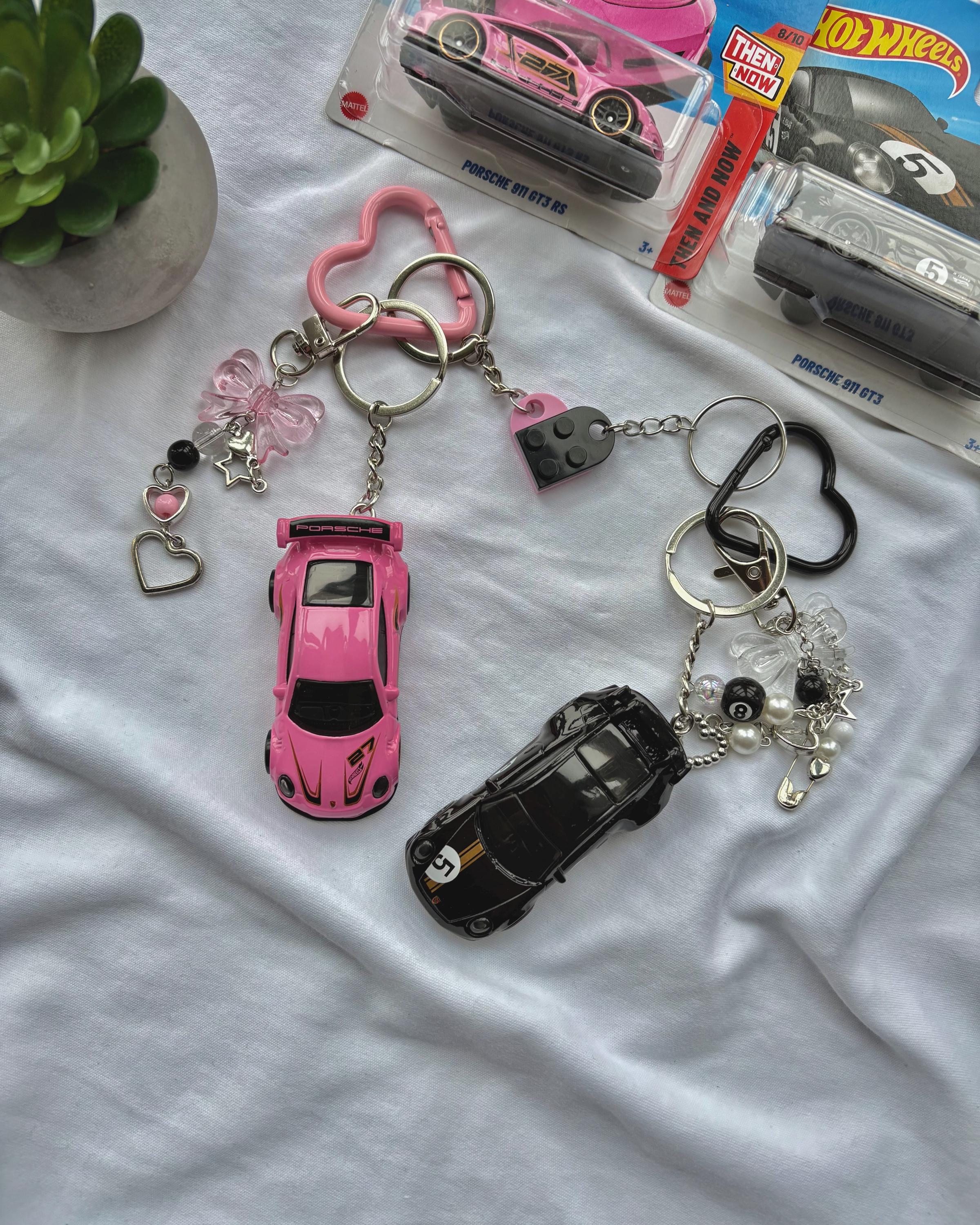 Couple Hot Wheels Porsche 911 Gt3 Keychains - Etsy
