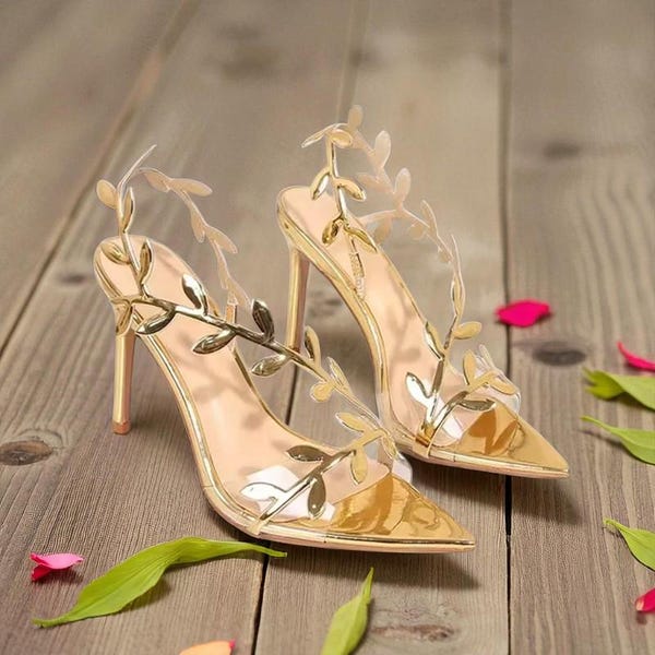Leaf Sandals - Etsy