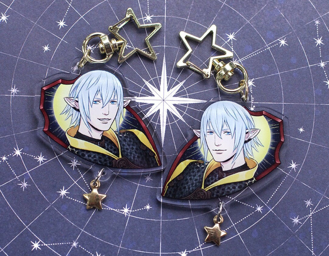 FFXIV Haurchefant Charm Keychain - Etsy