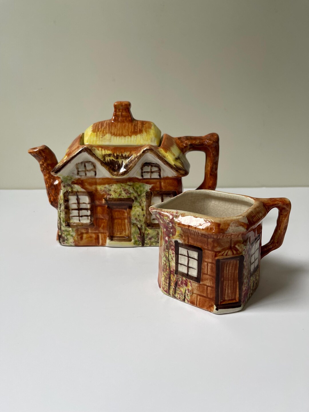 Vintage Tea Set From the Ye Olde Cottage Collection by Price Kensington ...