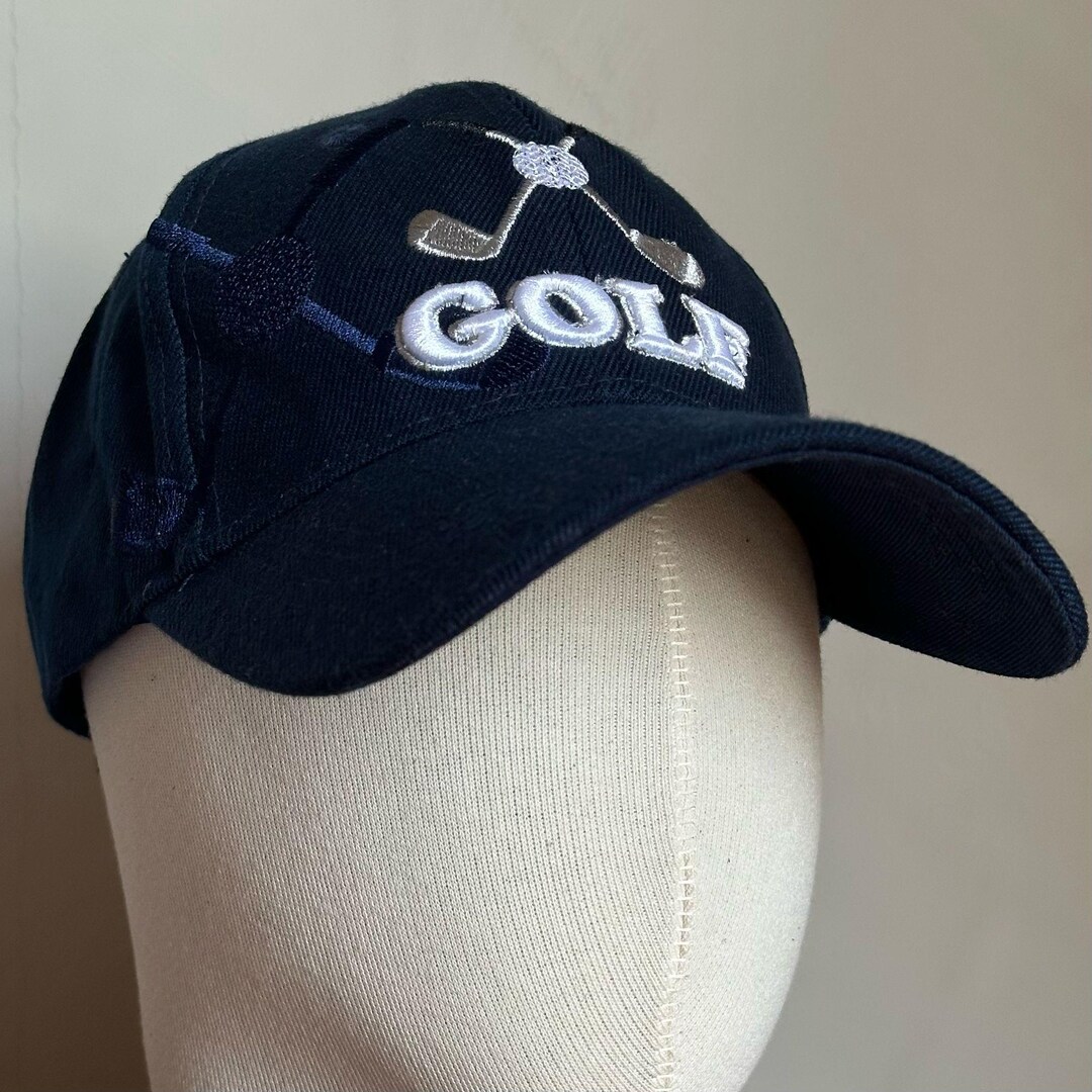 Vintage Golf Theme Baseball Cap, Collectibles, Dad Hat Baseball Cap - Etsy