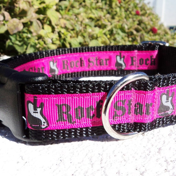 Rock Dog Collar - Etsy
