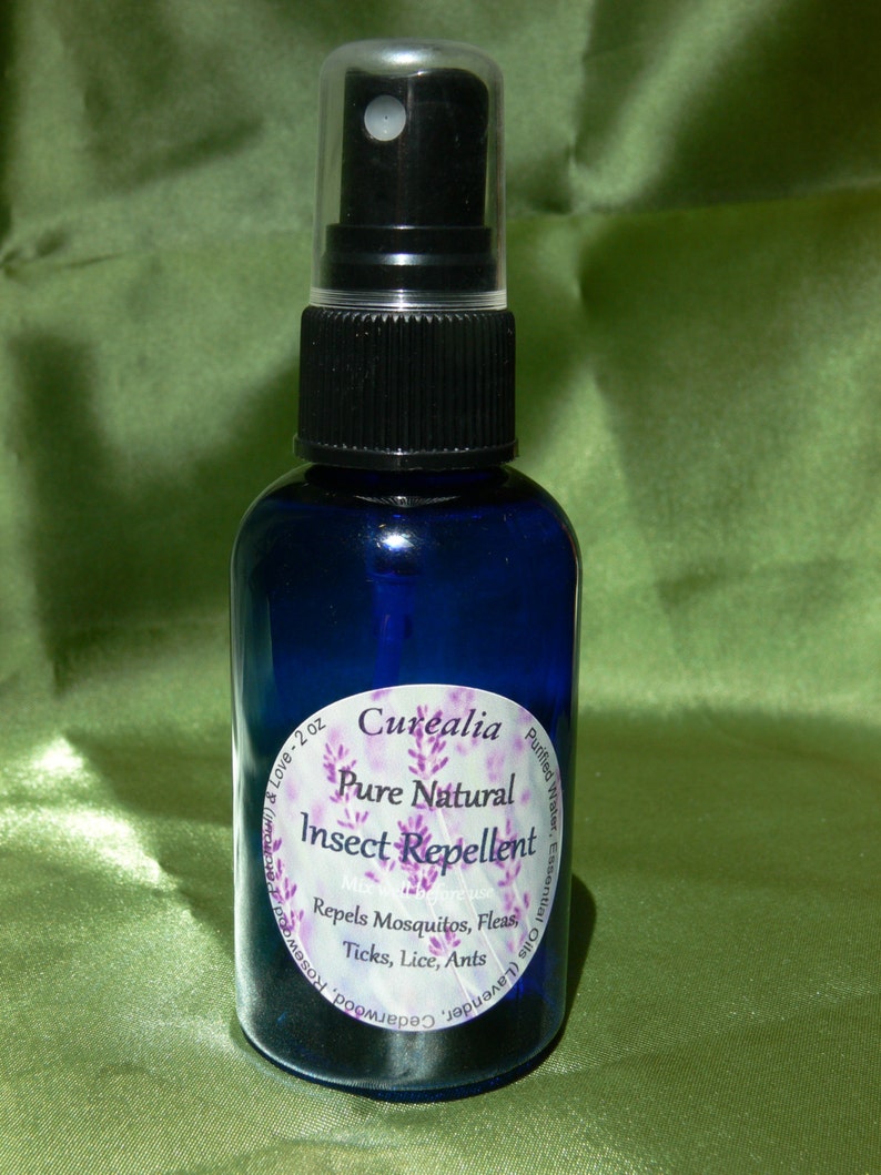 Insect Repellent - Pure Natural MINI Spray - Fleas, Ticks, Mosquitos ...